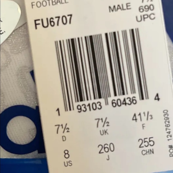 adidas | Shoes | New Adidas Adizero Young King Football Cleats Fu677 ...